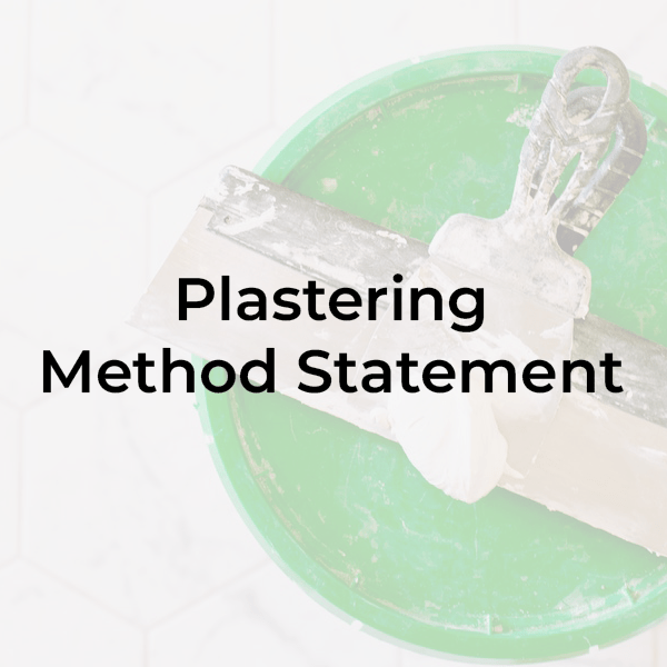 Plastering Method Statement - Safety Place