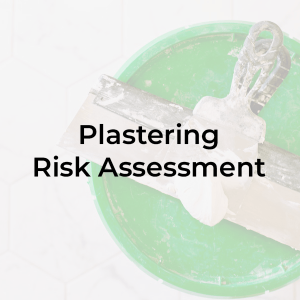 Plastering Risk Assessment - Safety Place