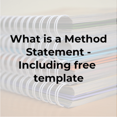 What is a method statement? - Free template