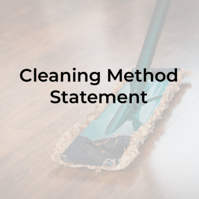 Cleaning Method Statement - Safety Place