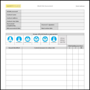 Free Risk Assessment Template - How to download and complete?