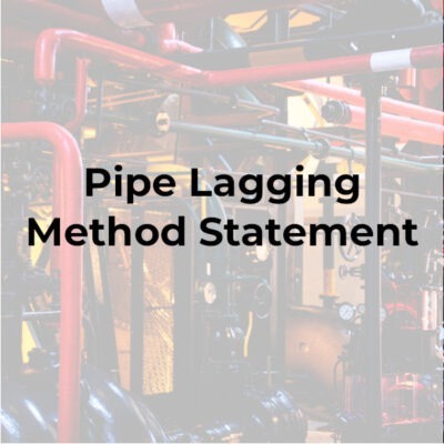 Pipe Lagging Method Statement - Safety Place