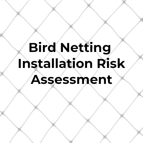 Bird Netting Installation Risk Assessment - Safety Place