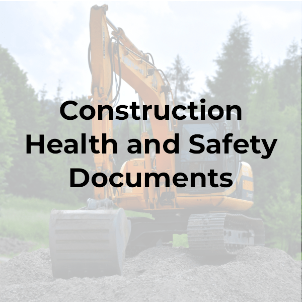Construction Health and Safety Documents - Instant Download