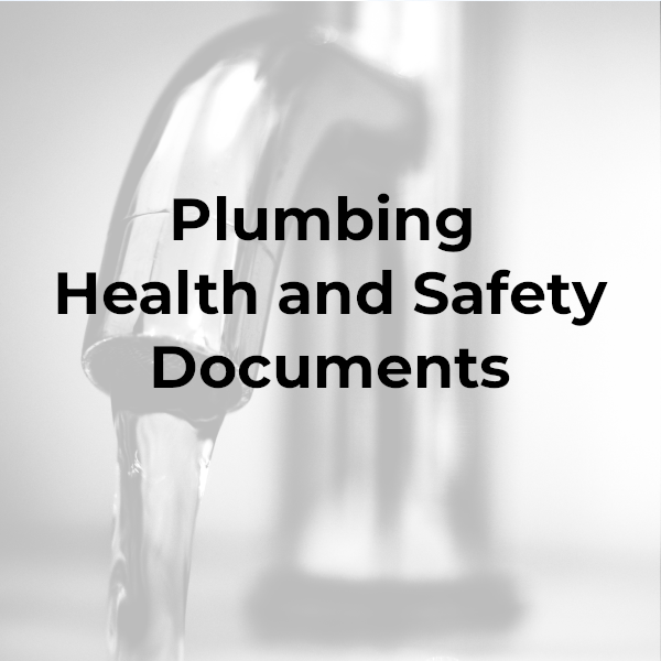 Plumbing Health and Safety documents - Instant download