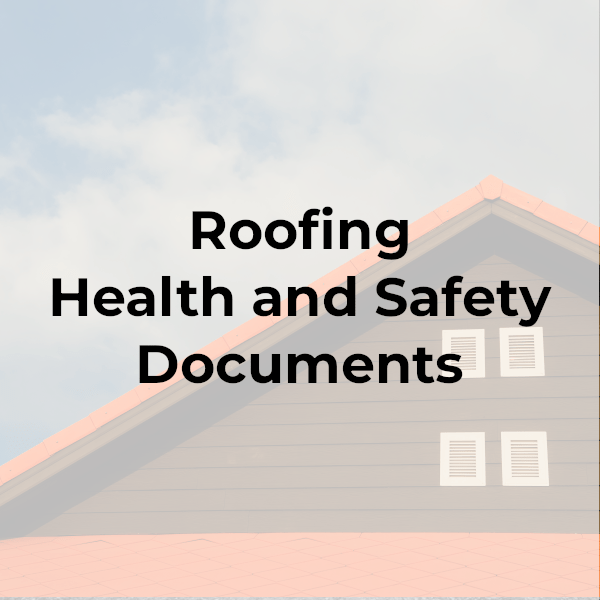 Roofing Health and Safety Documents - Instant Download